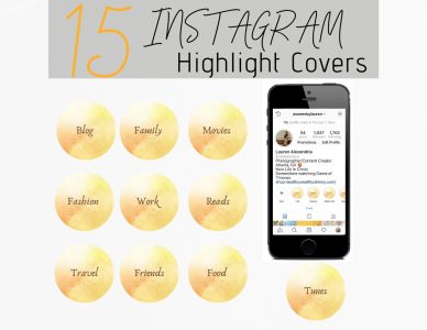 How to Get Free Instagram Story Highlight Covers - Healthy Wealthy Skinny