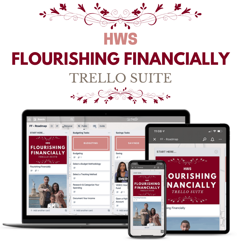 LP Flourishing Financially Trello Suite - Healthy Wealthy Skinny